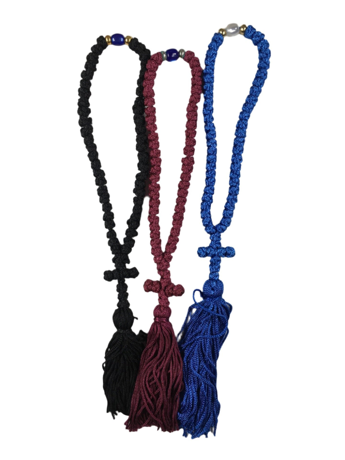 50-knot Russian-style Prayer Rope in Multiple Colors – Holy Trinity ...
