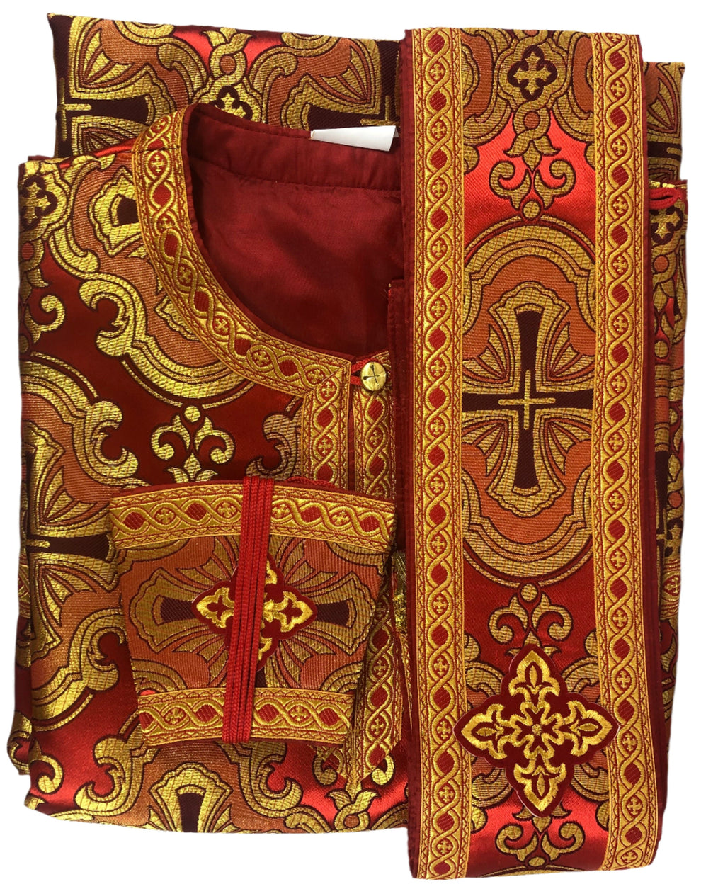 Deacon Vestment Set - Red – Holy Trinity Church Supplies & Bookstore