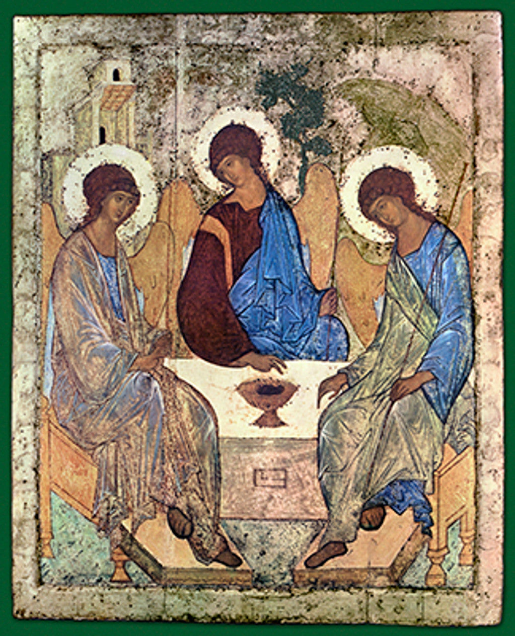 Holy Trinity (Rublev) Canvas Mounted Icon – Holy Trinity Church ...