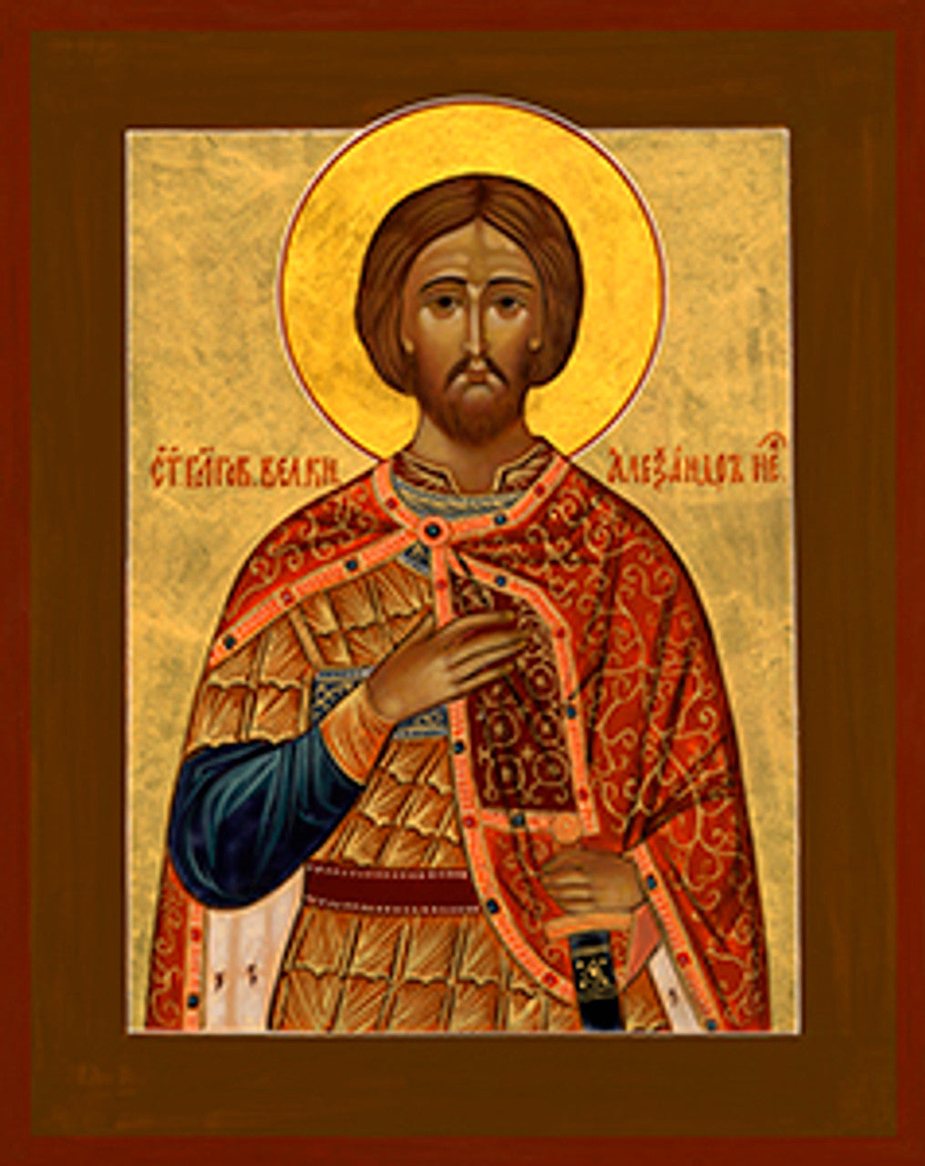 St. Alexander Nevsky 3 Made-To-Order Icon – Holy Trinity Church ...