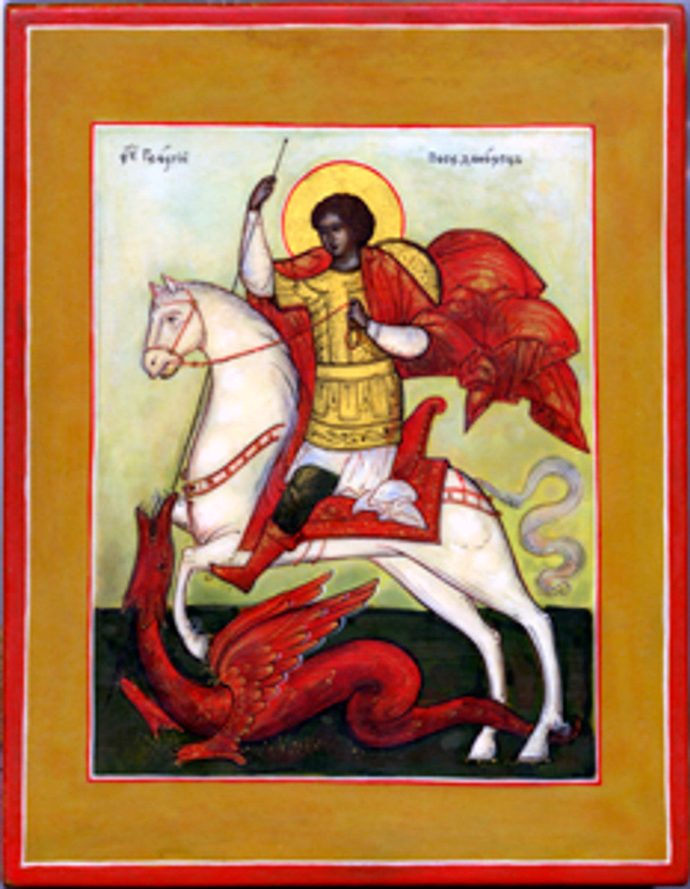 St. George 7 Made-To-Order Icon – Holy Trinity Church Supplies & Bookstore