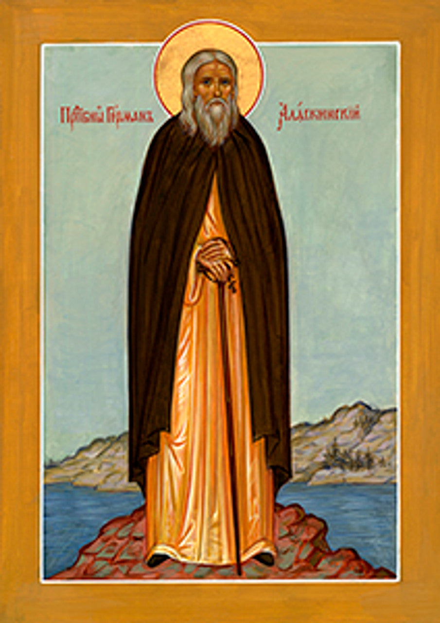 St. Herman of Alaska Mounted Jordanville Icon – Holy Trinity Church ...