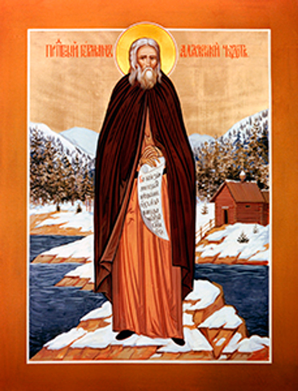 St. Herman of Alaska 4 Made-To-Order Icon – Holy Trinity Church ...