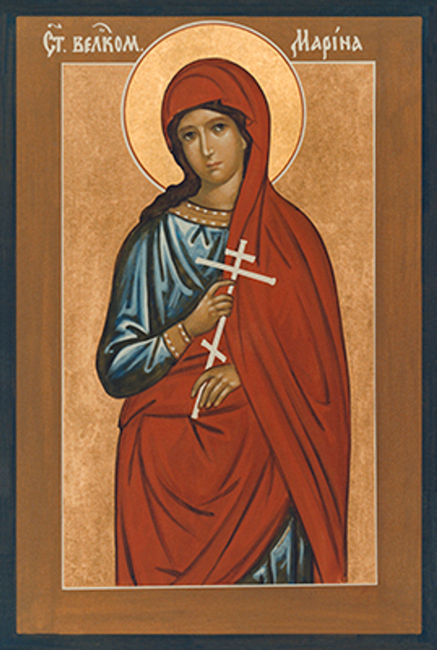 St. Marina 1 Made-To-Order Icon – Holy Trinity Church Supplies & Bookstore