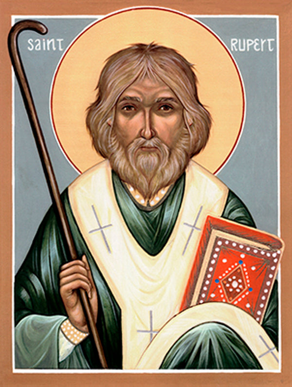 St. Rupert (English) Made-To-Order Icon – Holy Trinity Church Supplies ...